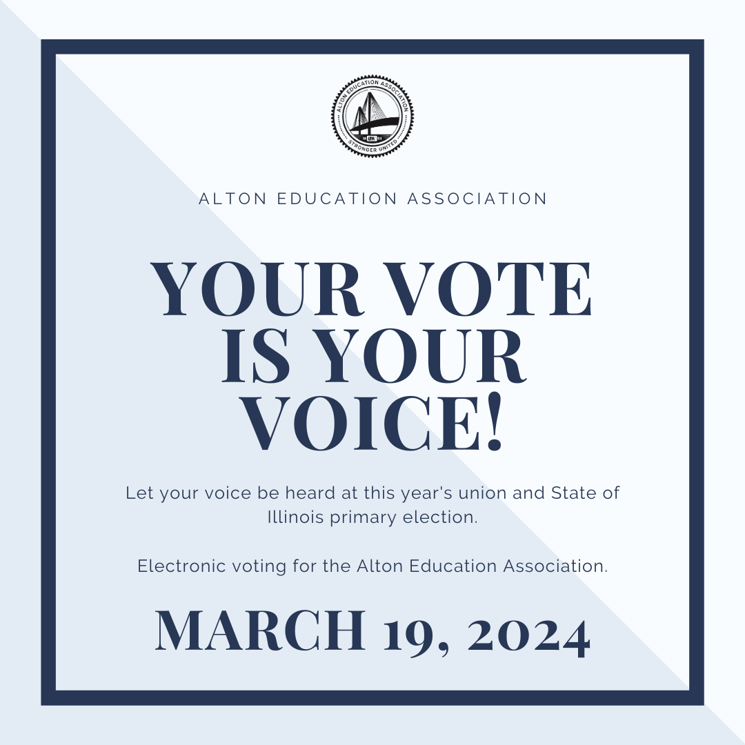AEA Spring Election 2024 and Promotion - Alton Education Association